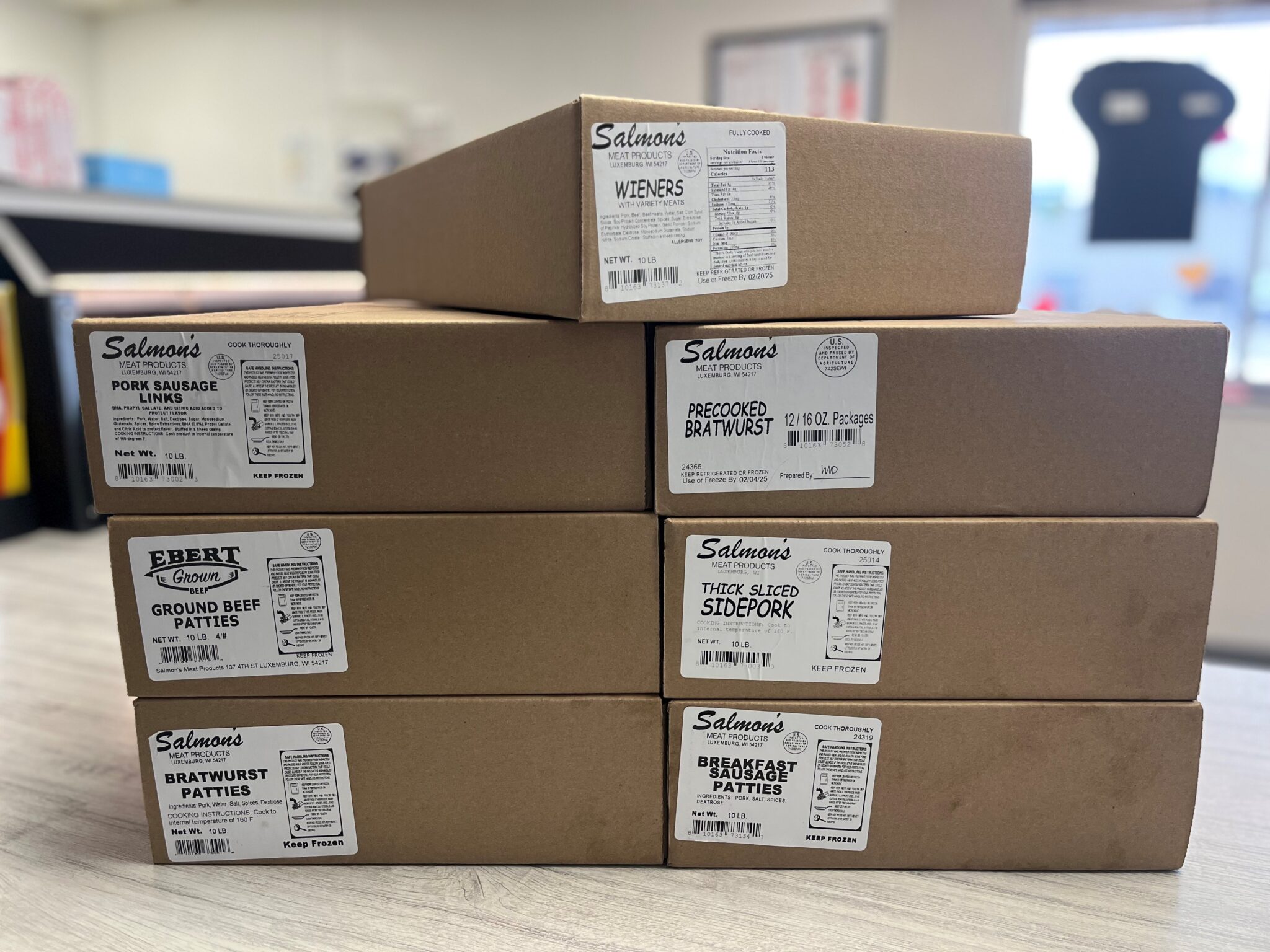 Our Products | Salmon's Meat Products | Luxemburg, WI